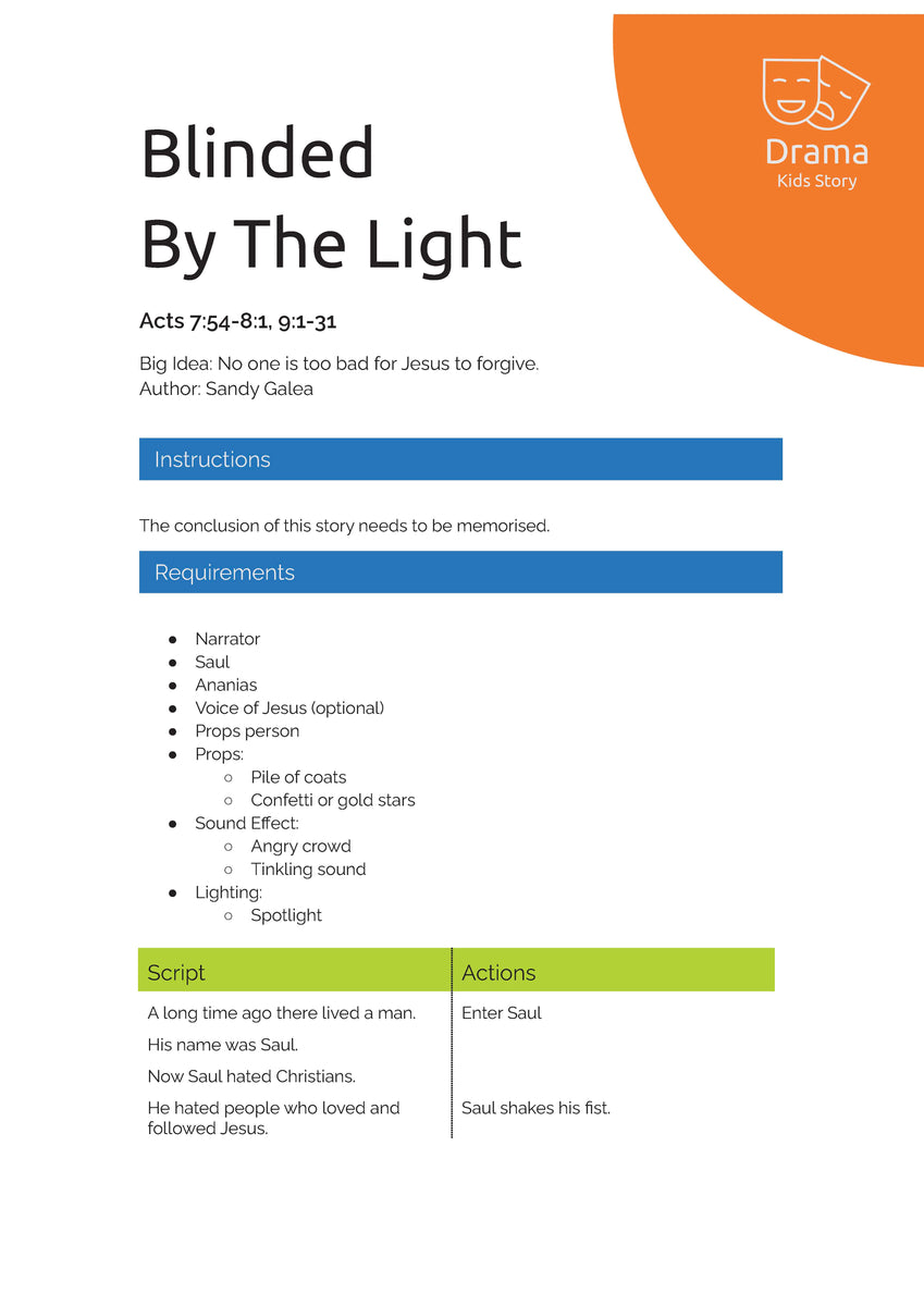 Blinded By The Light – Kidswise