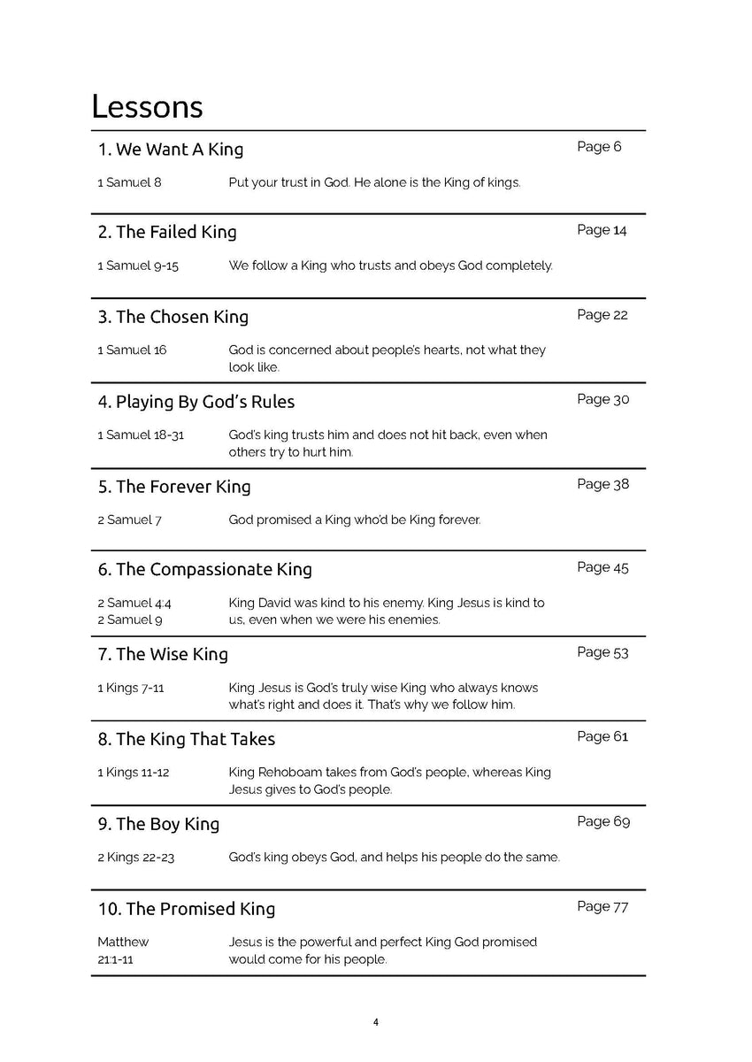 The Story Of The Kings – Kidswise
