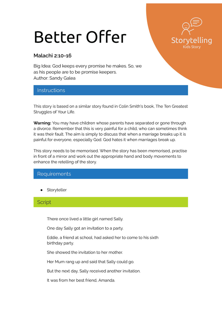 Better Offer – Kidswise