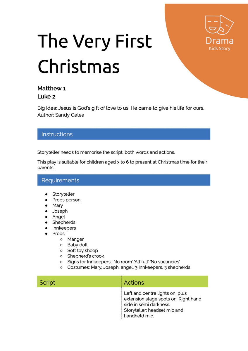 The Very First Christmas – Kidswise