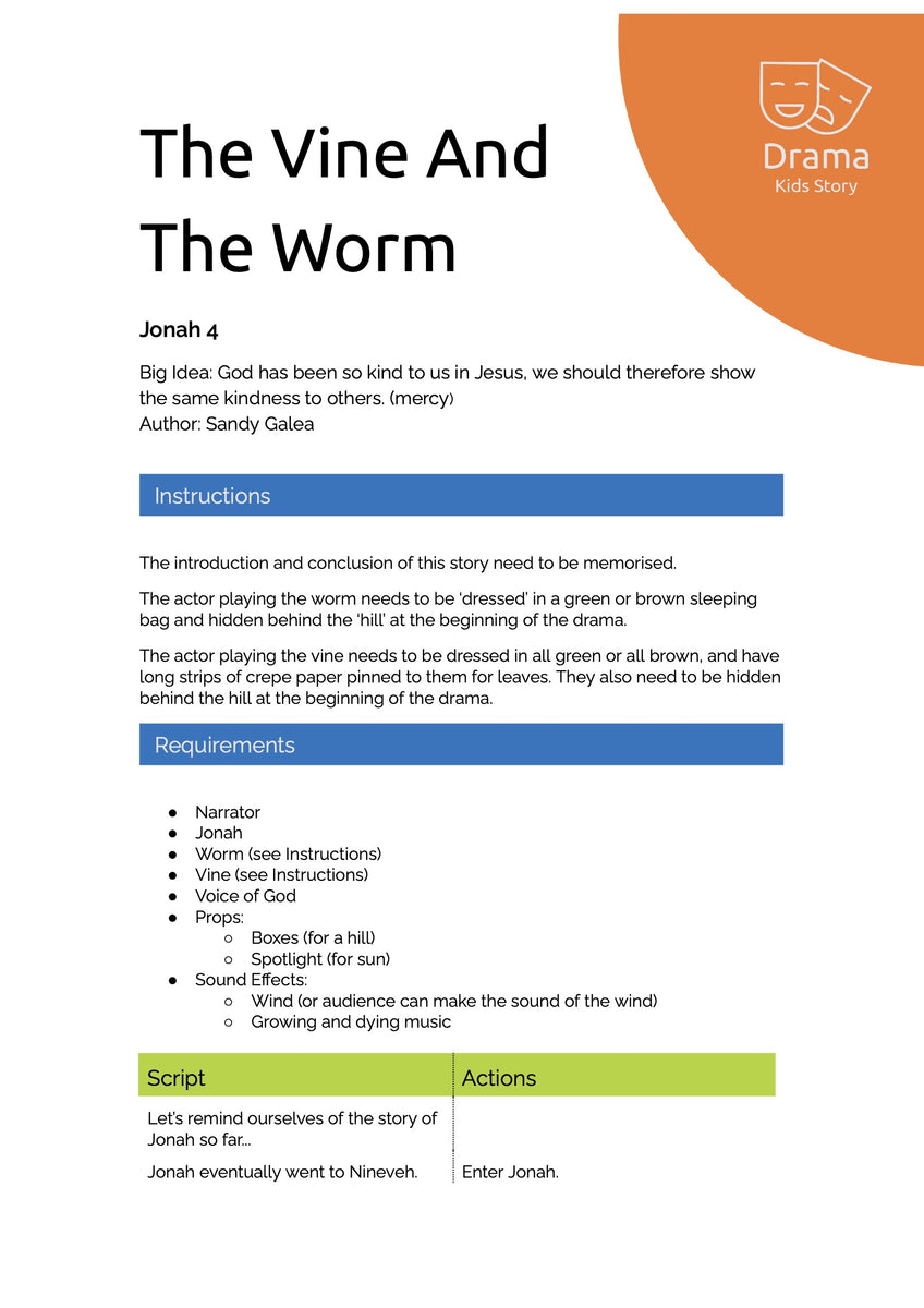 The Vine And The Worm – Kidswise